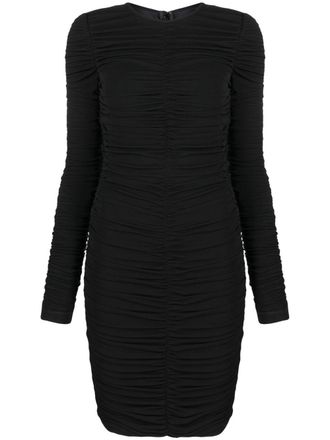 Dsquared2 robe à effet froncé - Noir