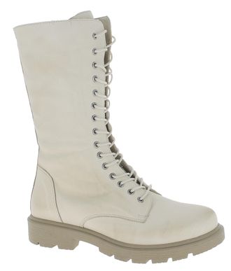 Andrea Conti Damen Mode-Stiefel, creme, 39 EU