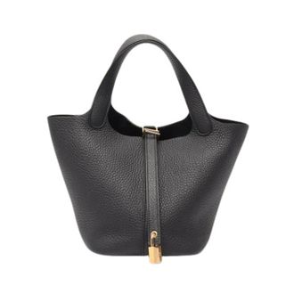 Herm&egrave;s Sac seau Pre-owned - Femme - Pre-owned - Noir - Taille: ONE Size