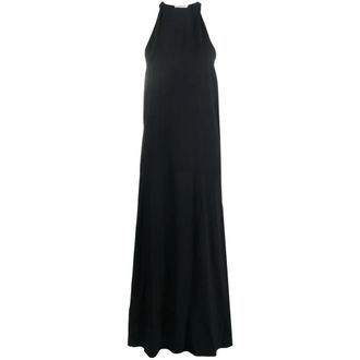 Gauch&egrave;re &Auml;rmelloses Maxikleid mit Drapierungsdetails - - Dresses - Damen - Schwarzk - XS