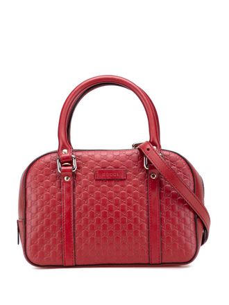 Gucci petit sac à bandoulière Microguccissima Bree (2000-2015) - Rouge