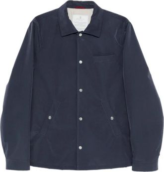 Brunello Cucinelli Homme, Vestes, Bleu, Taille: XL Veste Rembourr&eacute;e
