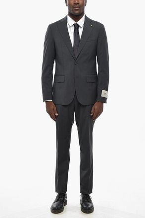 Corneliani CC COLLECTION Anzug aus Stretchwolle mit Pattentaschen Corneliani