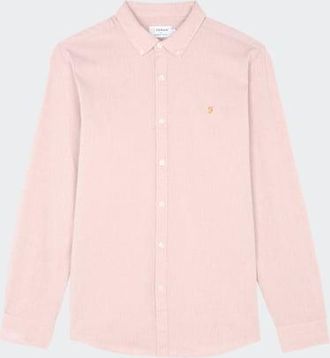 Farah Chemise col am&eacute;ricain slim-fit en coton biologique - Taille S