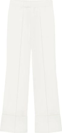 &Aacute;eron Scotch cuffed trousers - Nude