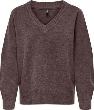 Only Onlmari Ls Loose V-Neck KNT Nca