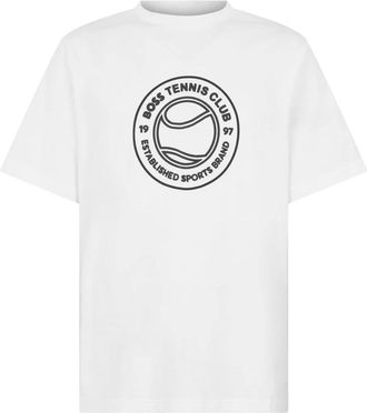 HUGO BOSS Homme, Tops, Blanc, Taille: XS T-Chemises