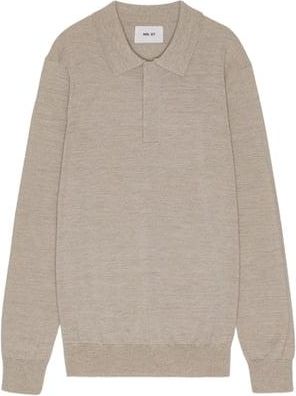 Nn.07 Pull polo Emerson en maille de coton