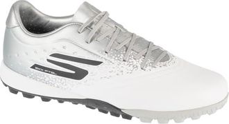 Skechers Baskets de Football Turf pour Homme, 41 EU, Blanc., 41 EU