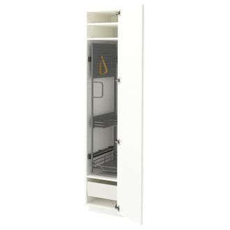 IKEA METOD / MAXIMERA Hochschrank mit Putzschrankeinr