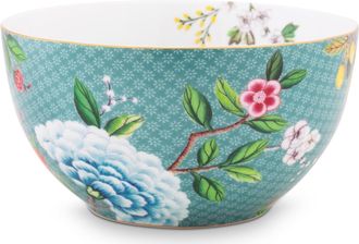 Pip Studio Blushing Birds Bowl Blue 15 cm