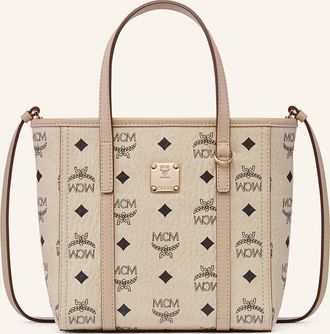 MCM Mcm Handtasche Toni Small beige