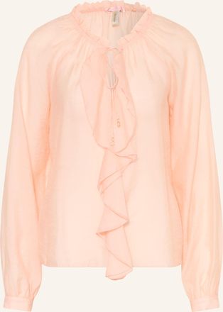 Guess Blusenshirt Maelys Mit Volants orange