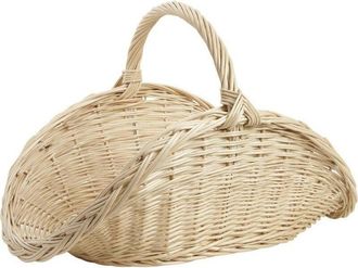 Aubry Gaspard Aubry Gaspard - Panier à bûches en osier blanc