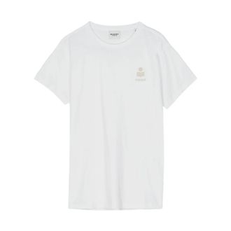 Isabel Marant T-shirt Aby - - Tops - Herren - Wei&szlig; - XS