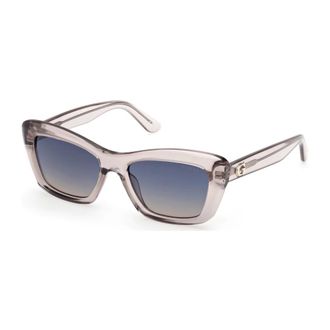 Guess Femme, Accessoires, Gris, Taille: ONE Size Lunettes de soleil rectangulaires Gs00195