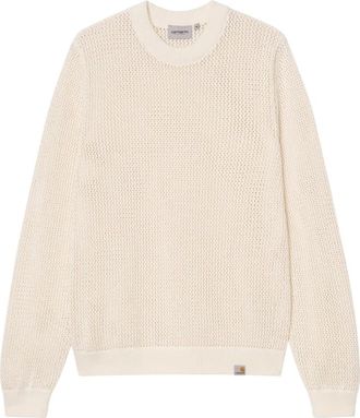 Carhartt Work in Progress Homme, Pulls, Beige, Taille: M Pull Stockton