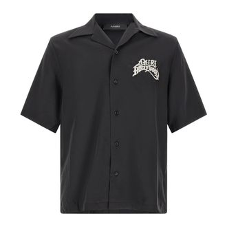 Amiri Hollywood Camp Shirt - - Shirts - Herren - Schwarzk - L
