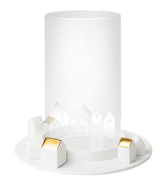 R&auml;der Windlicht Lichterdorf