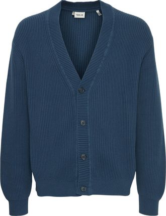 Solid SDNalli Herren Strickjacke Cardigan mit Grobstrick V-Ausschnitt Knopfleiste 100% Baumwolle Relaxed fit, Gr&ouml;&szlig;e:XXL, Farbe:Big Dipper (194117)