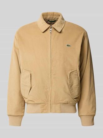Lacoste Bomberjacke mit Logo-Applikation