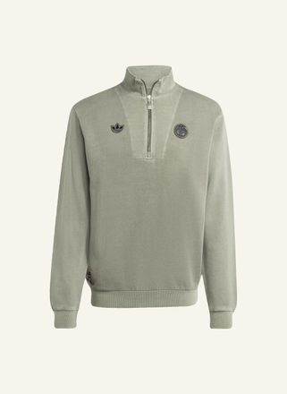 adidas Originals Adidas Originals Fc Bayern M&uuml;nchen Terrace Icons Tom Mit Reissverschluss Bis Zur Brust gruen