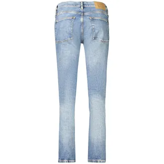 Tommy Hilfiger Mid-Slim Fit Cotton-Blend Jeans - Blue