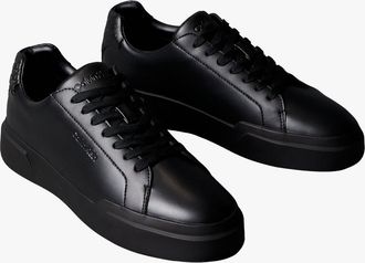 Calvin Klein Baskets basses en cuir lisse