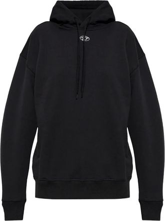 Diesel Femme, Sweatshirts et sweats &agrave; capuche, Noir, Taille: 36 FR SweaT-shirts &agrave; capuche
