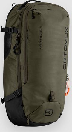 Ortovox Avabag Litric Freeride Zip-On 28L Rucksack dark wild herbs 62701