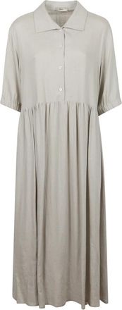 Herno Femme, Robes, Beige, Taille: 38 FR Midi Dress