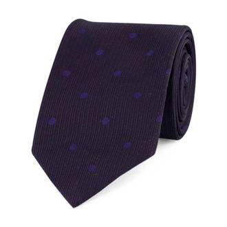 Tom Ford Seidenkrawatte mit Tupfenmuster - - Accessories - Herren - Blau - ONE SIZE