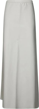 Max Mara Femme, Jupes, Blanc, Taille: 36 FR Maxi Skirts
