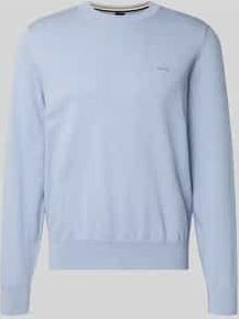 HUGO BOSS Regular Fit Strickpullover aus reiner Baumwolle Modell UPCAS