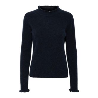 Inwear Marine Blue Pullover Sweater Anajaiw - - Knitwear - Damen - Blau - 2XL