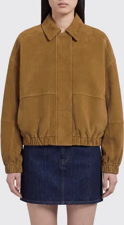 Brunello Cucinelli Wildleder-Bomberjacke von mit verdecktem Verschluss