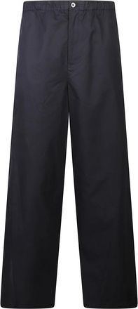 Jil Sander Homme, Pantalons, Bleu, Taille: L Wide Pantalons