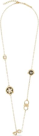 Ferragamo collier à pendentifs variés - Or