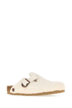 Birkenstock Wool Slipper - White