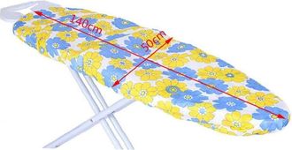 Zonfer Bügelbrettbezug Folding Stoff Schutz Presse Eisen Pad Rosa 140 * 50cm 1pc