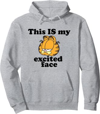 Garfield Das ist mein Aufgeregtes Gesicht Pullover Hoodie