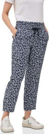 Cecil 3716650 Pantalon Ample à Motifs, Urban Dark Blue, S / 28L Femmes