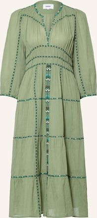 BA&SH Ba&Sh Kleid Pahina Mit 3/4-Arm gruen