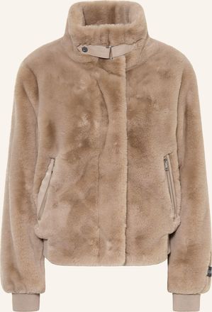 Rino&Pelle Rino & Pelle Kunstfell-Jacke beige