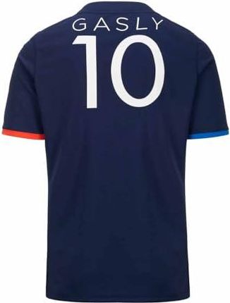 Kappa Maillot Kombat France Gasly BWT Alpine F1 Team Homme (FR/ES, Alpha/Lettres, TG, Taille Normale, Taille Normale, Bleu)