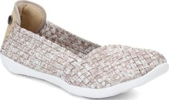 bernie mev. Catwalk Damen Slip auf Ballett Wohnungen (Sand Shimmer, eu_Footwear_Size_System, Adult, Women, Numeric, medium, Numeric_38)