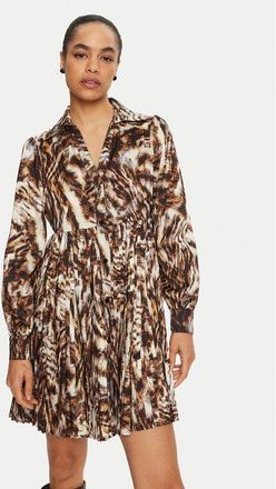 Liu Jo Hemdkleid WF4516 T5973 Braun Regular Fit