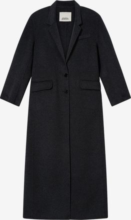 Isabel Marant Manteau Clesa En Laine - Femme - Anthracite - Taille34 - Isabel Marant