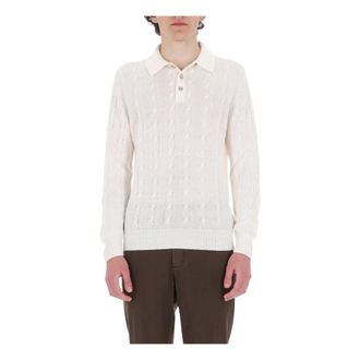Barba Polo-maglieria - - Knitwear - Herren - Wei&szlig; - L