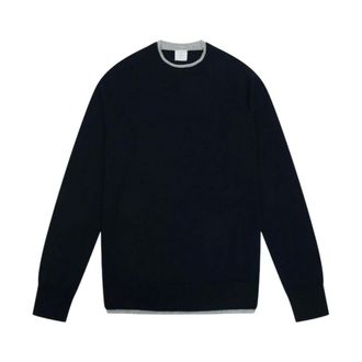 Eleventy Homme, Pulls, Bleu, Taille: L maglieria e felpe poliestere